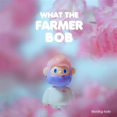 Binky Lab】what The Farmer Bob 泰國展限定款黑皮大沖浪裏bob Character Design Toy