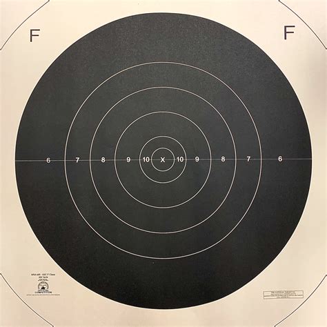 Nra F Class Targets The National Target Company Inc