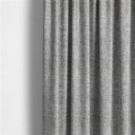 Bakari Semi Plain Woven Upholstery Chenille Fabric In Brown Colour Jo