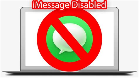 How To Turn Off IMessage On A Mac Disable IMessage YouTube