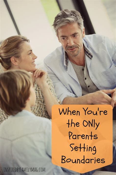 When You Re The Only Parents Setting Boundaries