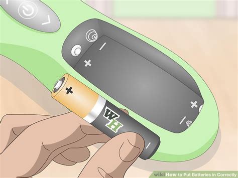 4 Ways To Put Batteries In Correctly WikiHow