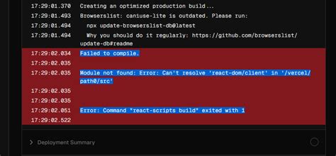 Bug Erro Ao Subir No Vercel React Desenvolvendo Com Javascript