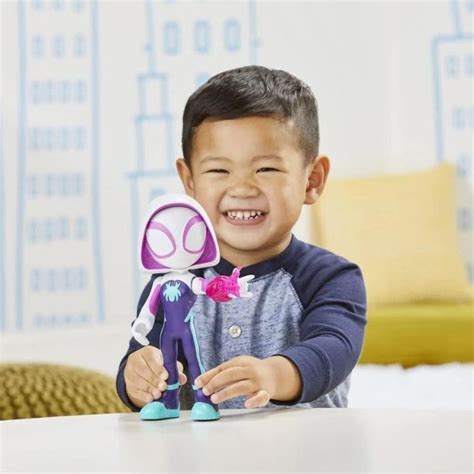 Spidey And His Amazing Friends Figur Ghost Spider 23 Cm F3987