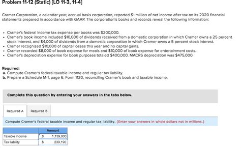 solved problem 11 12 static lo 11 3 11 4] cramer