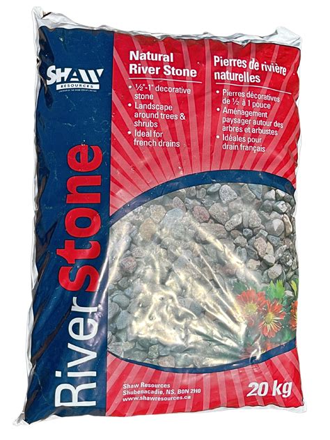 Natural River Stone 20 Kg Kool Breeze Farms