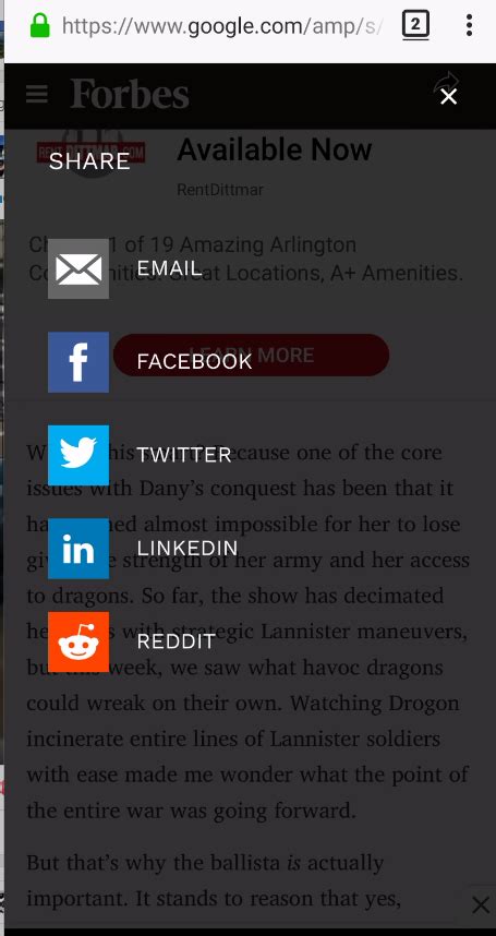 Missing Email Icon When Sharing An Amp Document · Issue 8733 · Webcompatweb