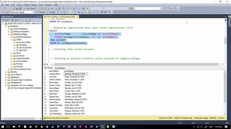 Sql Dml Series Sortingordering Data Youtube