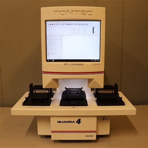 Tomtec Quadra4 4100 210 Liquid Handling Handling Workstation