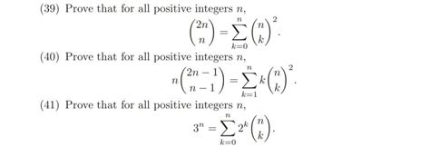 Solved 39 Prove That For All Positive Integers N