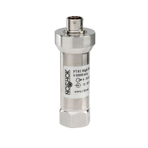 Pt41 23000psig 2 1 6 3 Pressure Transmitter Noshok