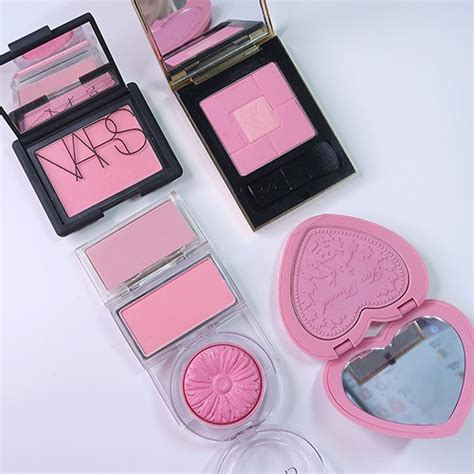 데일리메이크업에 어울리는 핑크 블러셔 6종 발색~ 네이버 블로그