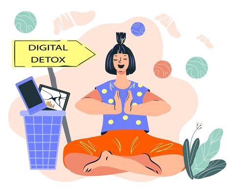 Social Media Detox Vector Art Icons And Graphics For Free Download