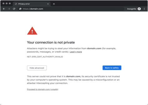 Its Easy To Fix NET ERR CERT AUTHORITY INVALID Error Simple Methods WP Pals