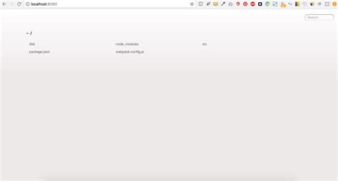 Javascript Webpack 2 Webpack Dev Server Stack Overflow