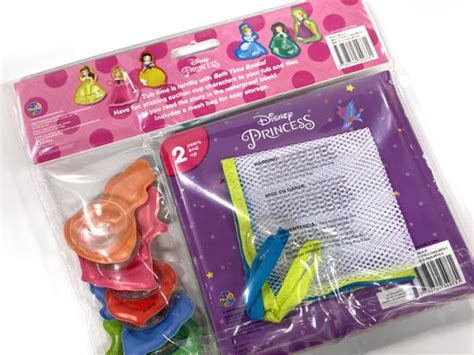 Disney Princess Bathtime Books Polybag Edition By Phidal Bath Book