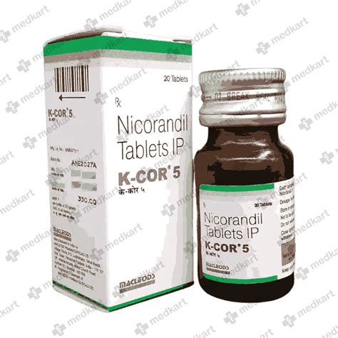 K Cor 5mg Tablet 20s Side Effect Price Uses Composition And Generic Alternatives Medkart