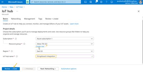 Azure Event Hub Integration IoT Hub