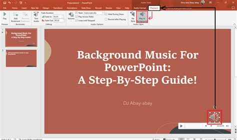 Background Music For PowerPoint A Step By Step Guide