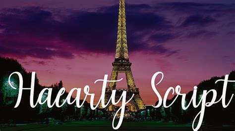 Haearty Script Font Download Free For Desktop And Webfont