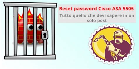 Resettare Password Cisco Asa 5505 Password Recovery