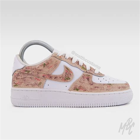 Desert Rust Design Custom Nike Air Force 1 Trainers Mattb Customs