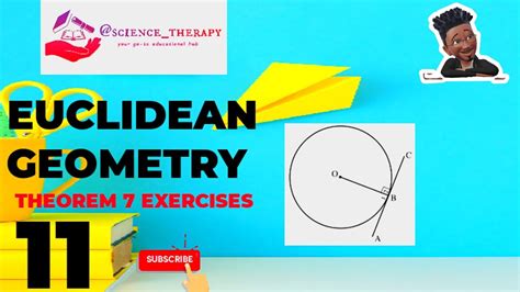 Euclidean Geometry Theorem 7 Exercises Grade 11 And 12 Youtube