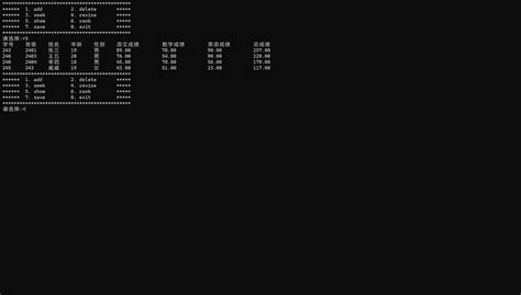 C语言实现学生管理系统学生管理系统c语言代码 Csdn博客