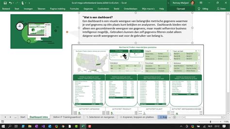 Excel Mega Training Maak In 15 Min Een Simpele Dashboard Youtube