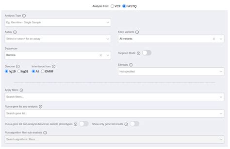 Launch An Analysis Without Workflows