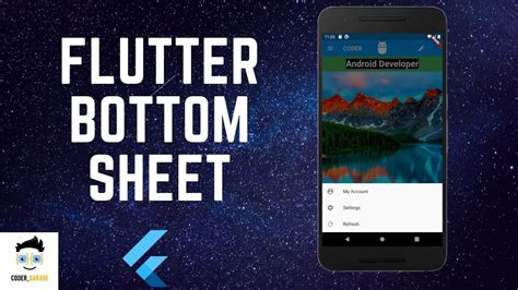 bottom sheet widget in flutter modal bottom sheet flutter tutorial