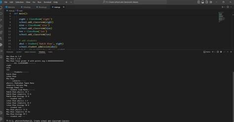Md Sabbir Rahman Akash On Linkedin Oop Python School Management
