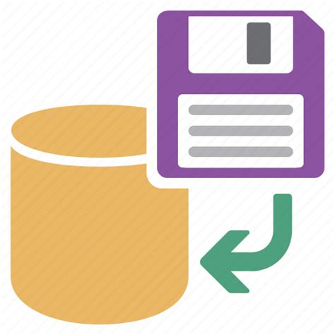 Database From Previous Restore Save Icon Download On Iconfinder