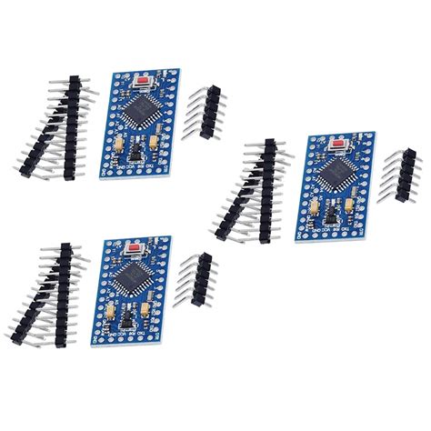 Hailege 3pcs Pro Mini Atmega328p 33v 8m Module Board With