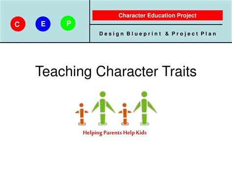 Ppt Teaching Character Traits Powerpoint Presentation Free Download Id348369