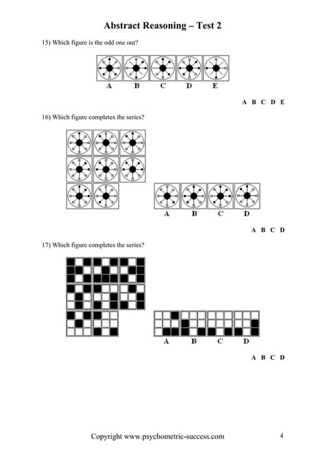 Abstract Reasoning 2 Pdf Educational Assessment Education