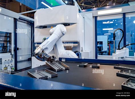 Robotic Arm Production Lines Modern Industrial Technology Automated