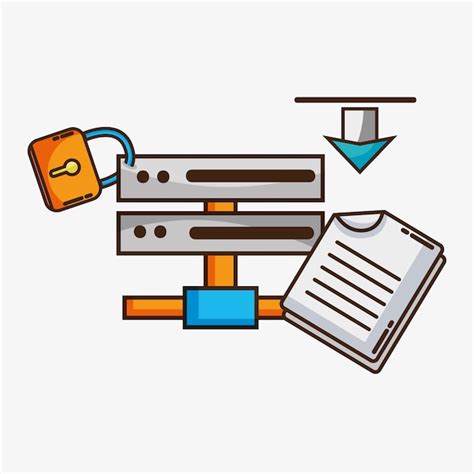 Premium Vector Database Server That Save System Information