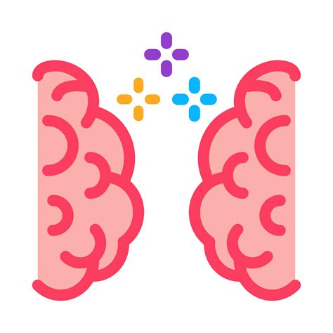 Brain Synchronization Icon Vector Outline Illustration 17592388 Vector Art At Vecteezy