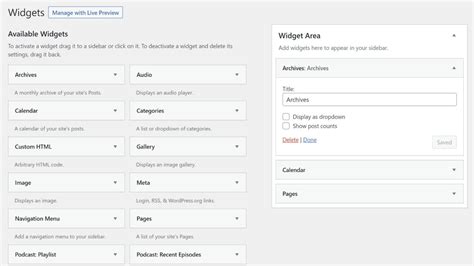 Classic Widgets Plugin Disables Wordpress 58s Upcoming Block Based