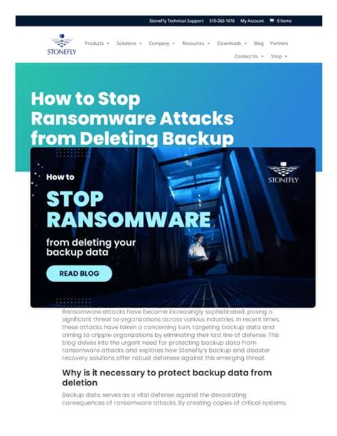 How To Stop Ransomware Attacks From Deleting Backup Data Pdf