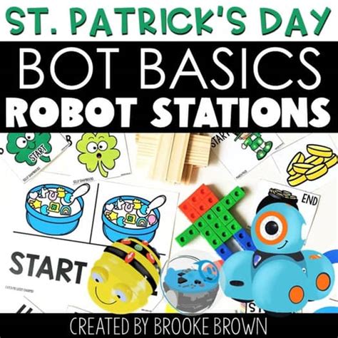 St Patricks Day Robot Activities And Stations Robotics Sphero Dash Bee