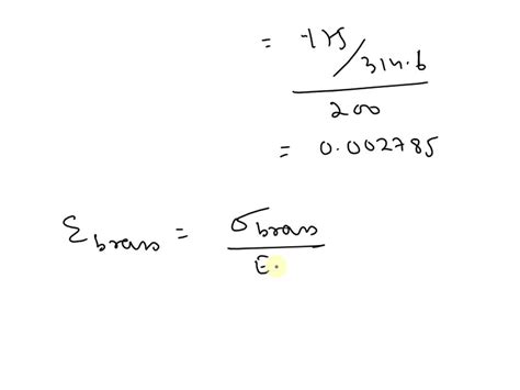 The Composite Bar Consists Of A 20 Mm Diameter A 36 Steel Segment AB And 50 Mm Diameter Red