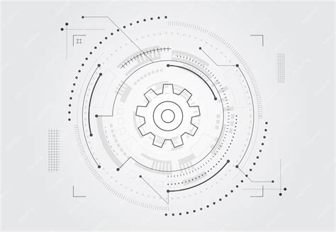 Premium Vector Cyber Technology Futuristic Background Design Abstract Digital Circuit Board