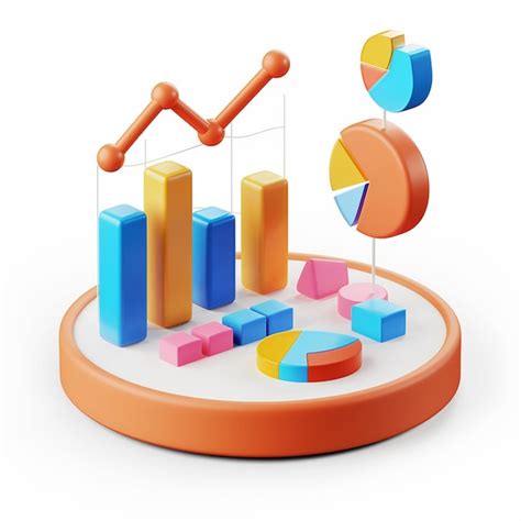 Premium Photo A Colorful Object With The Word Graph On It