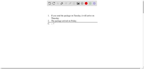 Determine Which If Any Of The Three Statements Are Equivalent See Example 13 A The Package