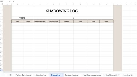 Pre Physician Assistant School Tracker Pch Volunteer Shadowing Healthcare Experience