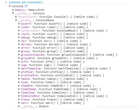 chrome的控制台（console）的用法（超详细，还未细看） js console log csdn博客