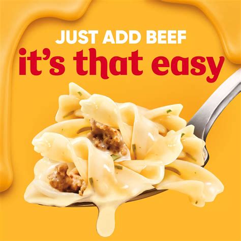 Kraft Velveeta Skillets Creamy Beef Stroganoff Dinner Kit Shop Pantry Meals At H E B
