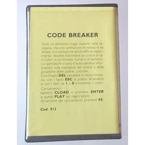 Code Breaker 1985 MSX Visiogame Releases Generation MSX